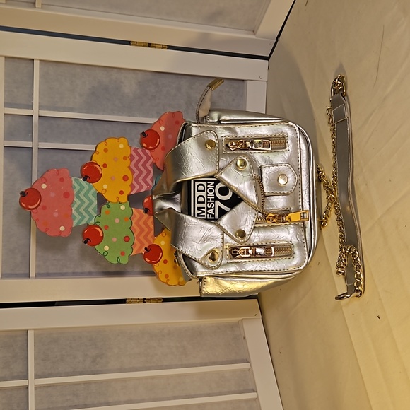 jnket | Bags | Junket Leather Motorcycle Jacket Purse | Poshmark